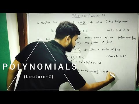 Polynomials | Class 10 | Cubic polynomials |Division Algorithm of Polynomials| - YouTube