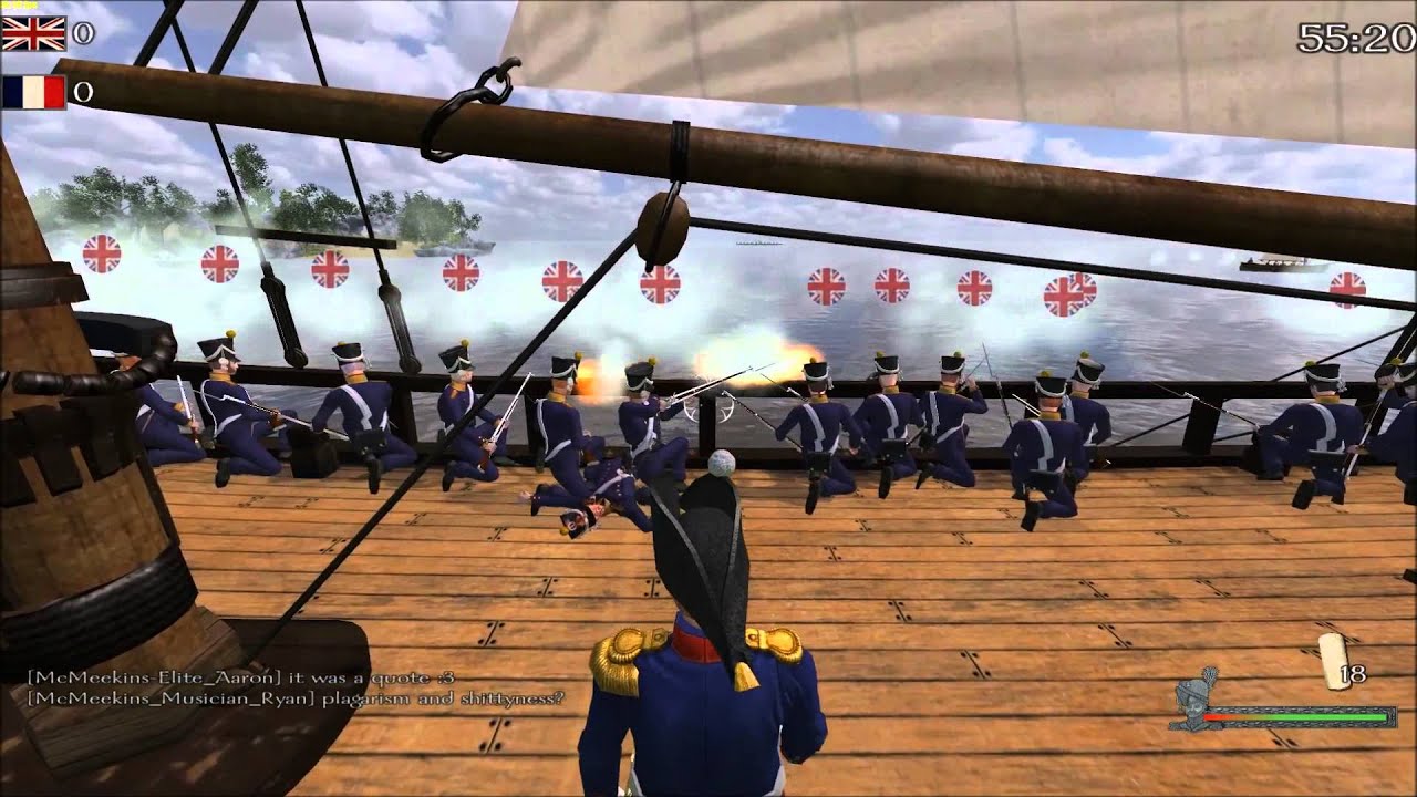 Napoleonic naval battle, 12/21/14 - YouTube