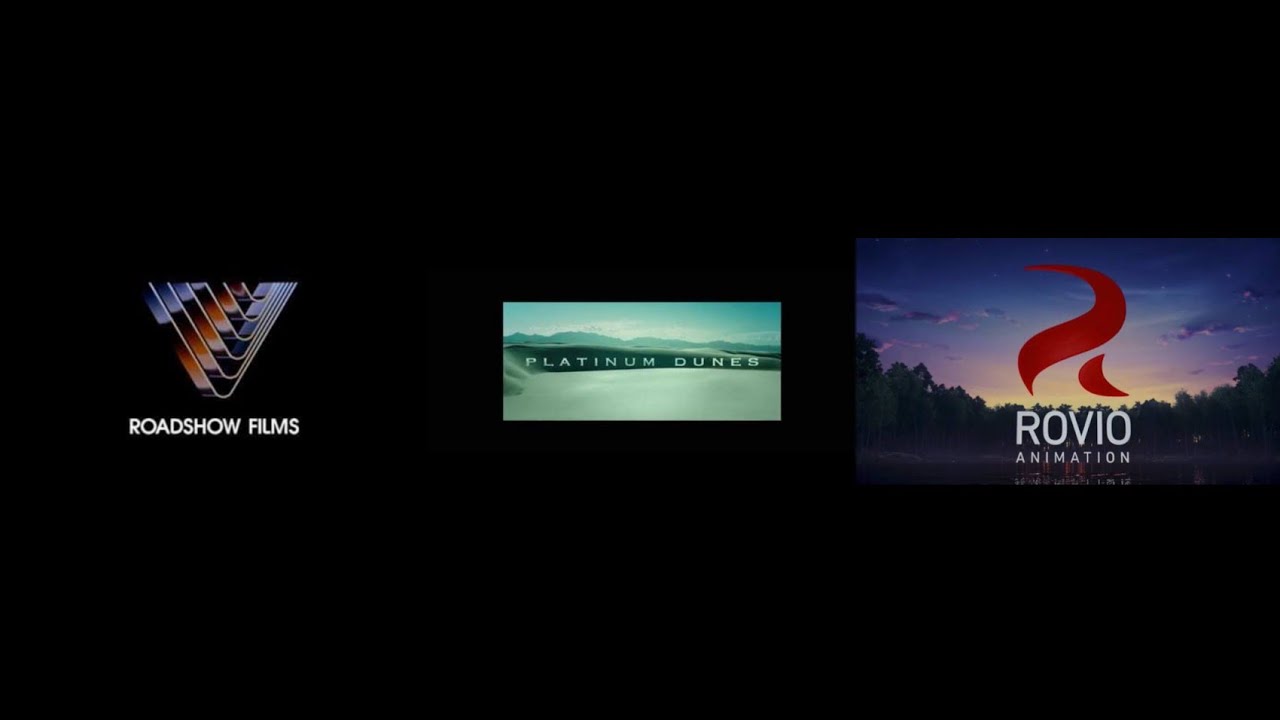 Roadshow Films/Platinum Dunes/Rovio Animation | Movie Logo Mashup - YouTube