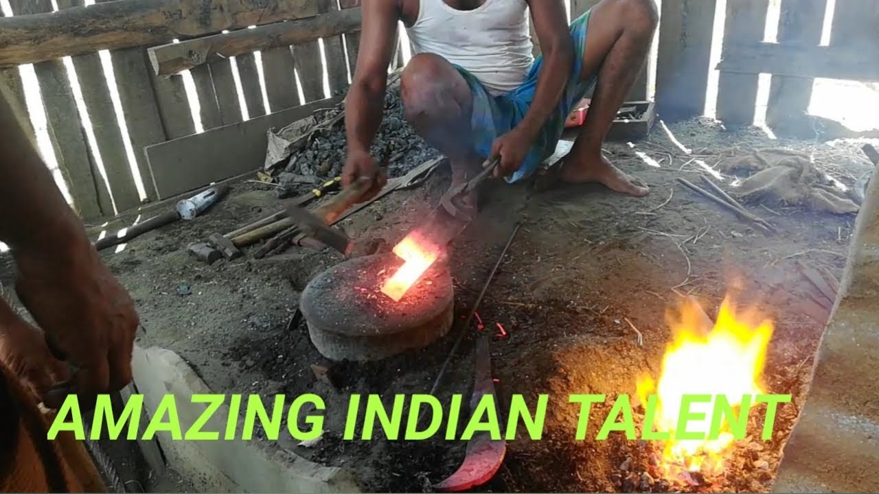 Amazing Indian Talent | Hand made cutting tools from Iron | INFO 360 ...
