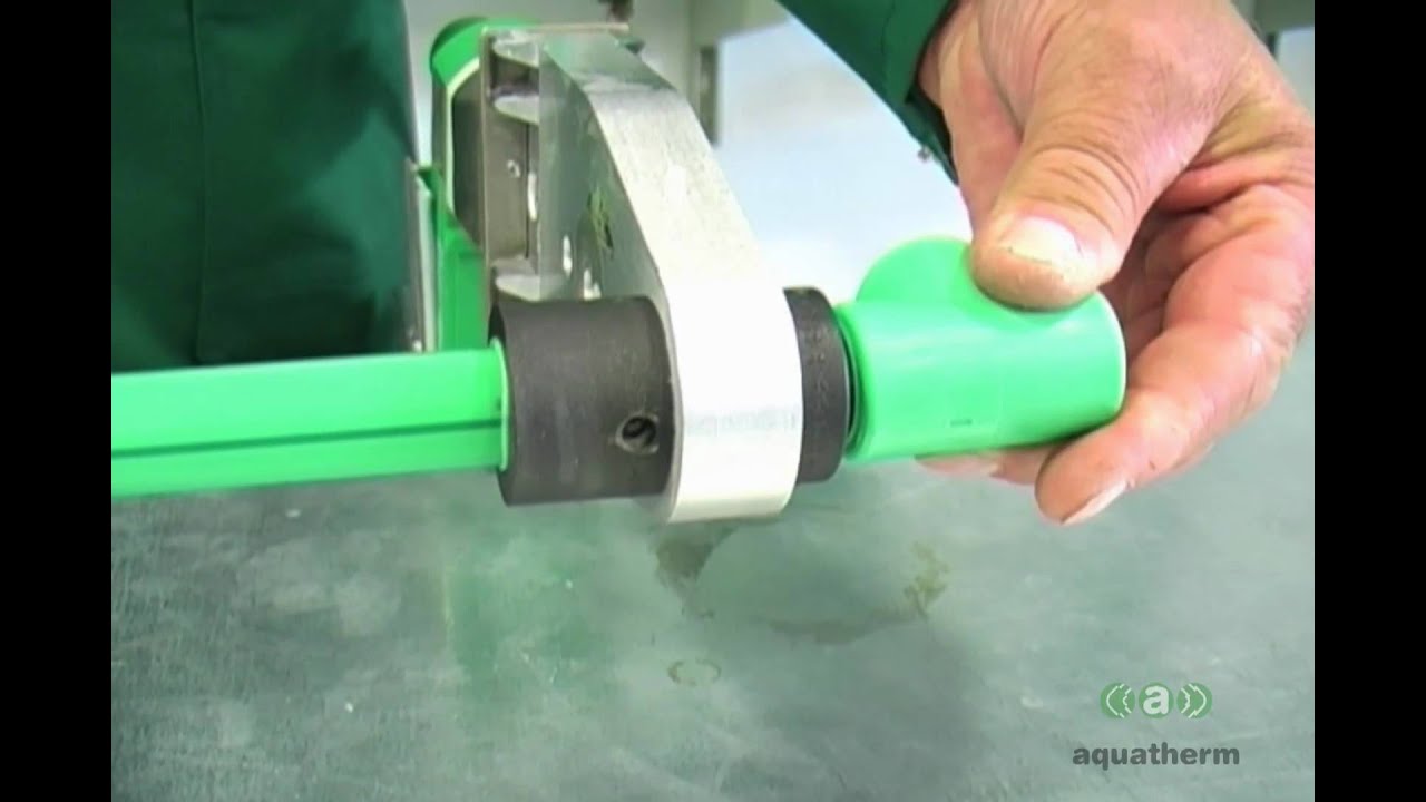 Aquatherm Socket Fusion - YouTube
