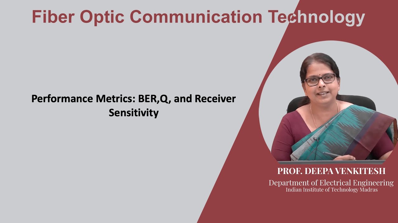 Lec71: Performance Metrics: BER,Q, and Receiver Sensitivity - YouTube