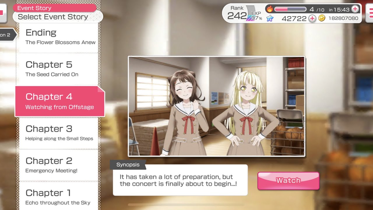 [Garupa/EN] My first step - Chapter 4: Watching from Offstage - YouTube