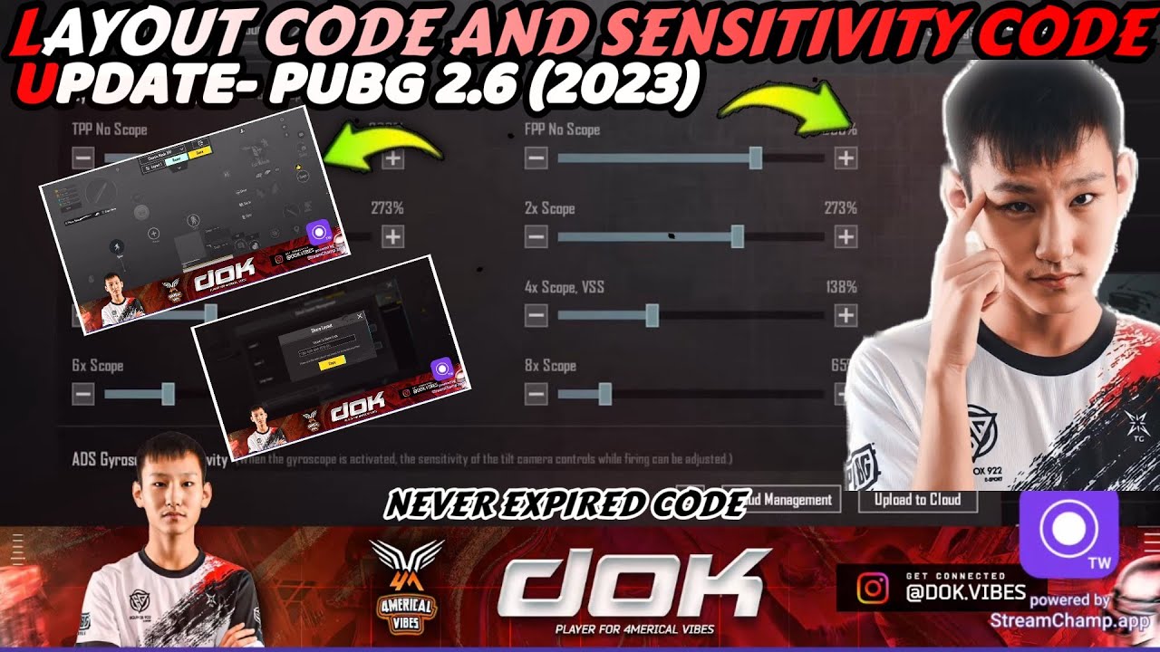UPDATE 2.6 | 4MV DOK SENSITIVITY SETTINGS | DOK CONTROL CODE 2.6 | DOK SENSITIVITY CODE - YouTube