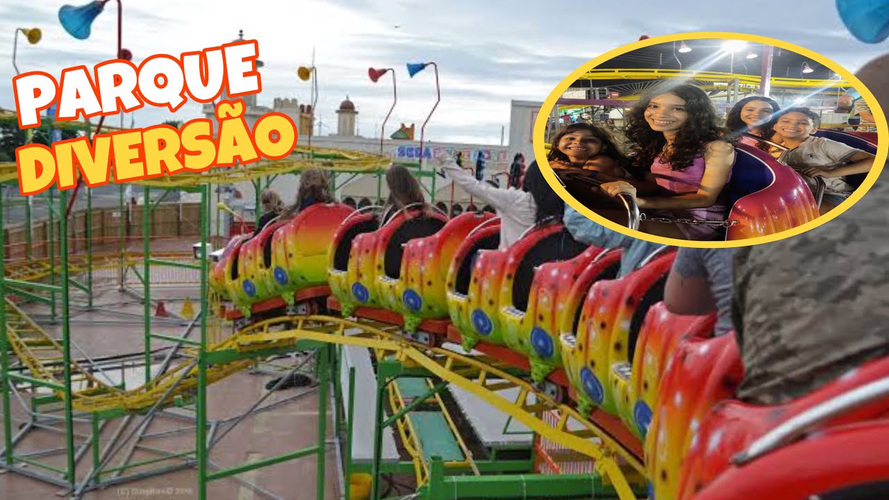 O Brinquedo Mais Épico Do Parque de Diversão * Montanha Russa Para ...