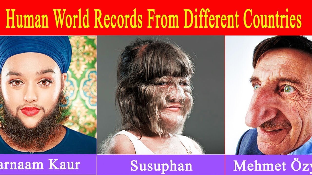 Guinness World Records From Different Countries - YouTube