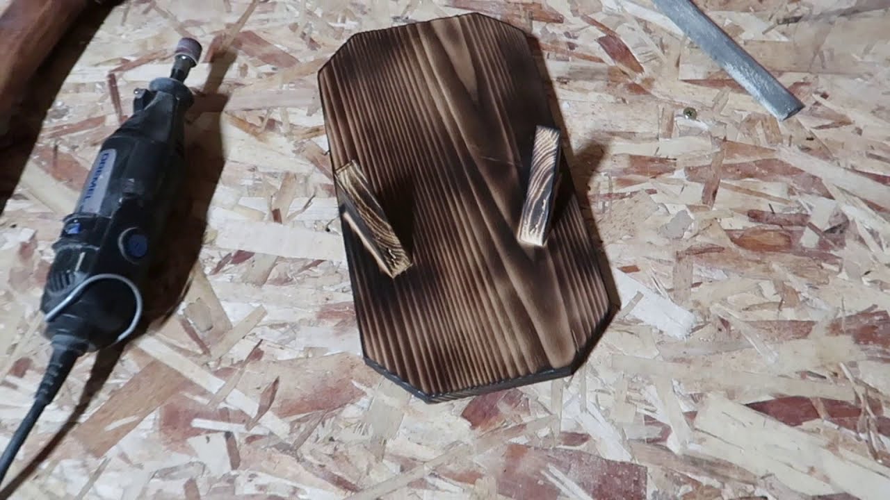 Making a Mount for the Shop's Double Bit Axe - YouTube