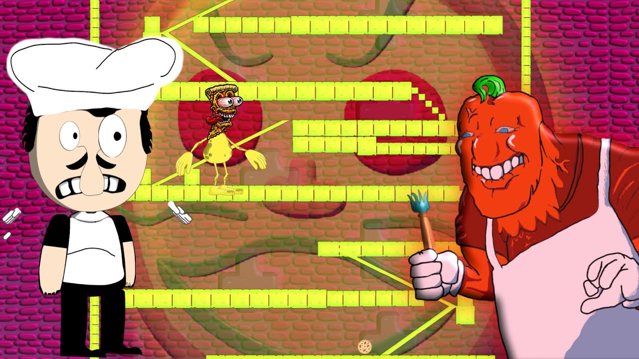Peppino destroyed the Pizza Tower with poop. Sniper Huggy Wuggy throws ...