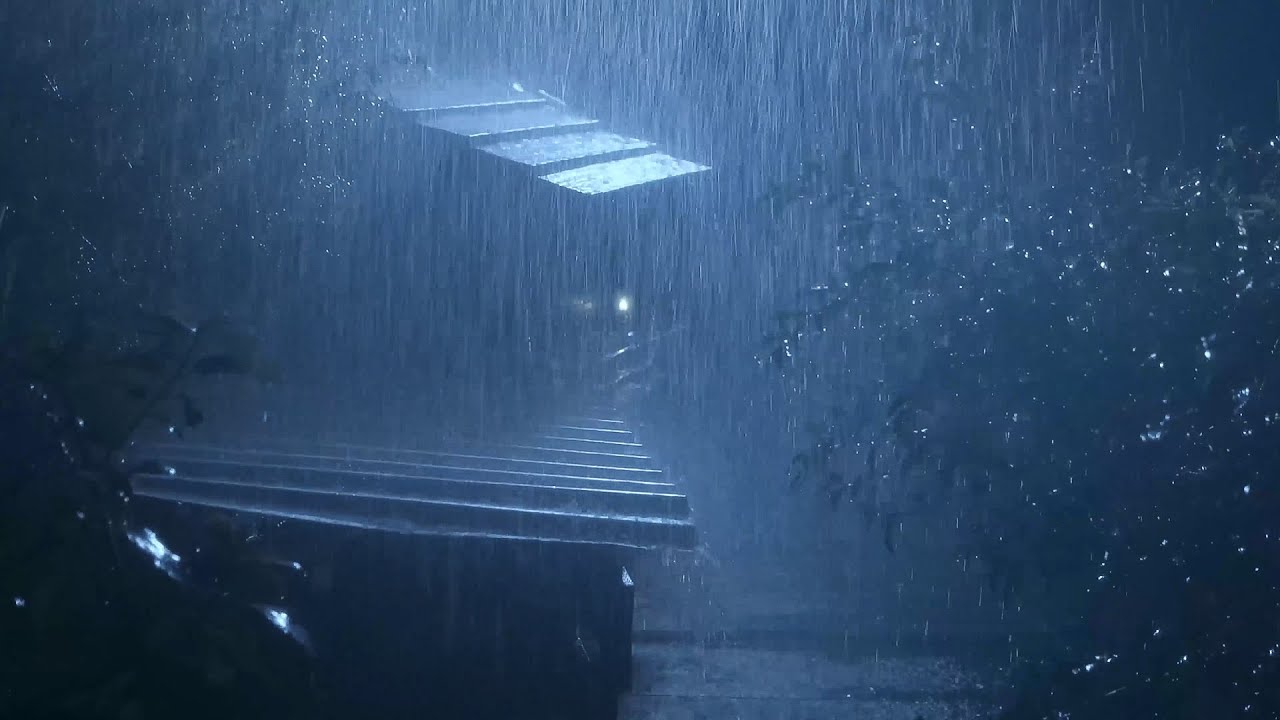 Rain on Roof 10 Hours | Eliminate Insomnia with Resounding Rain ...