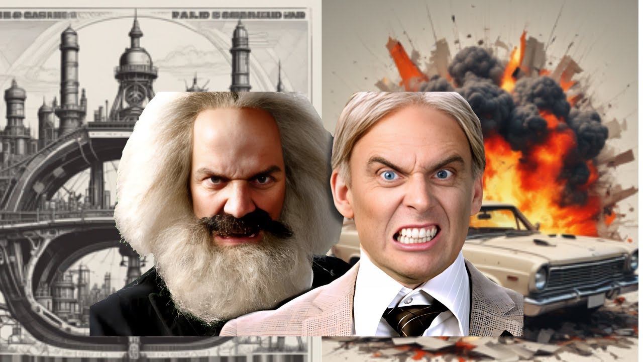 Henry Ford vs Karl Marx AI remix cover - YouTube
