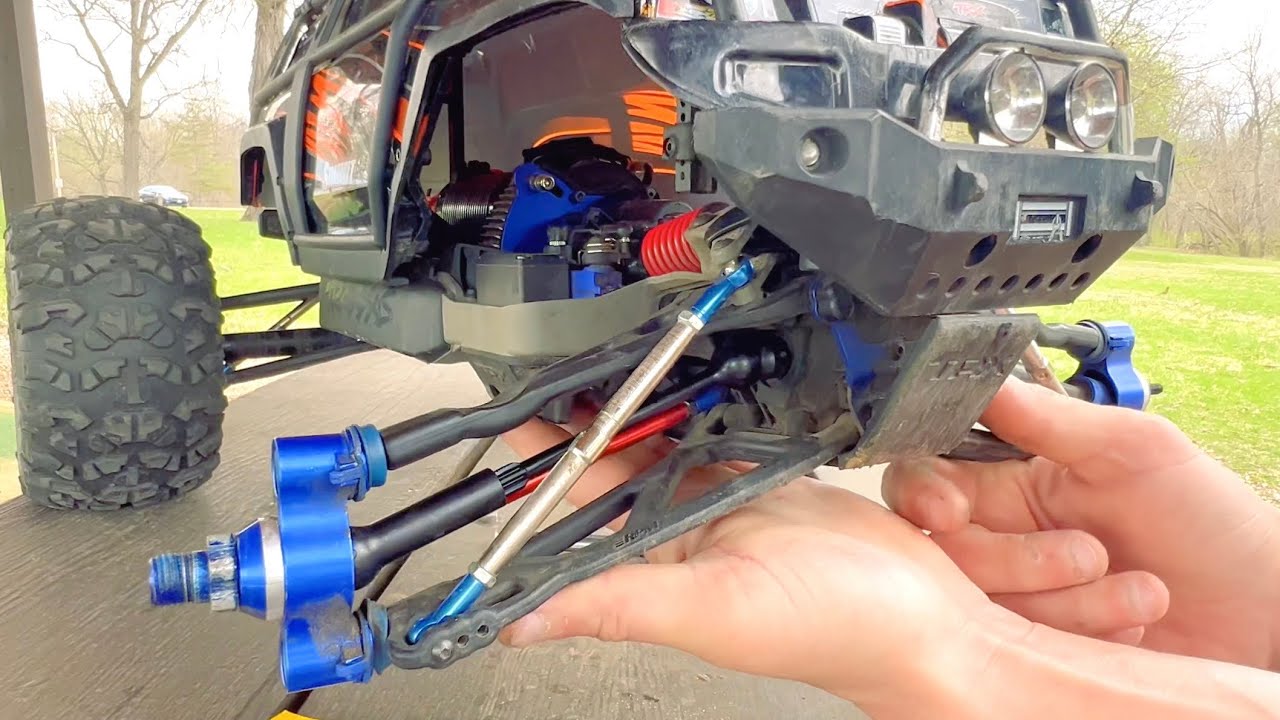 MIP DRIVESHAFTS // TRAXXAS SUMMIT // INSTALL Video!! - YouTube