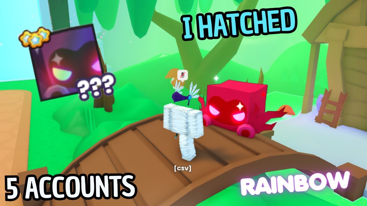 I Hatched The First Rainbow Huge Shadow Dominus On Camera In Pet ...