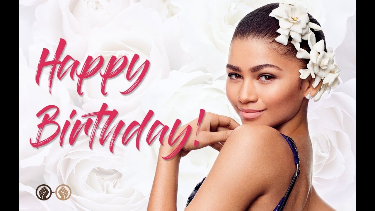 Happy 24th Birthday Zendaya | Tribute to Legend - YouTube
