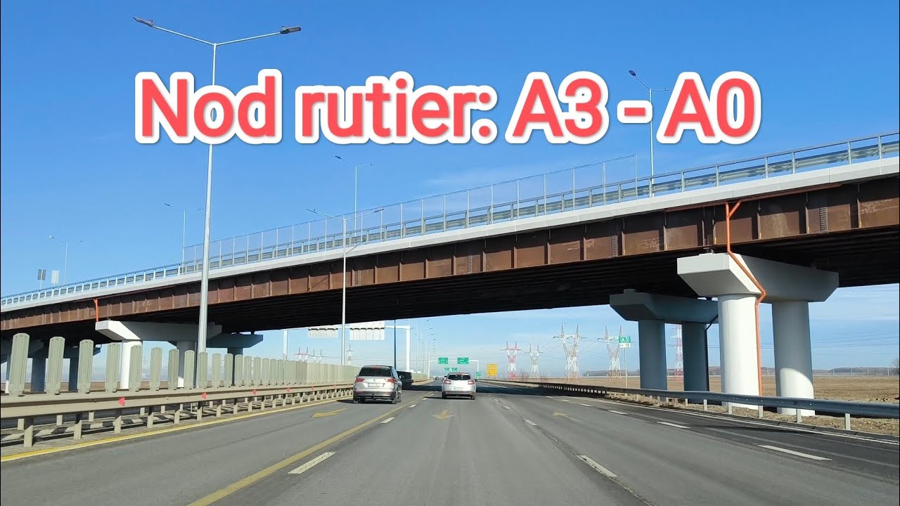 Nod rutier Autostrada A3 - A0 Nord Lot 2 | Decembrie 2023 - YouTube