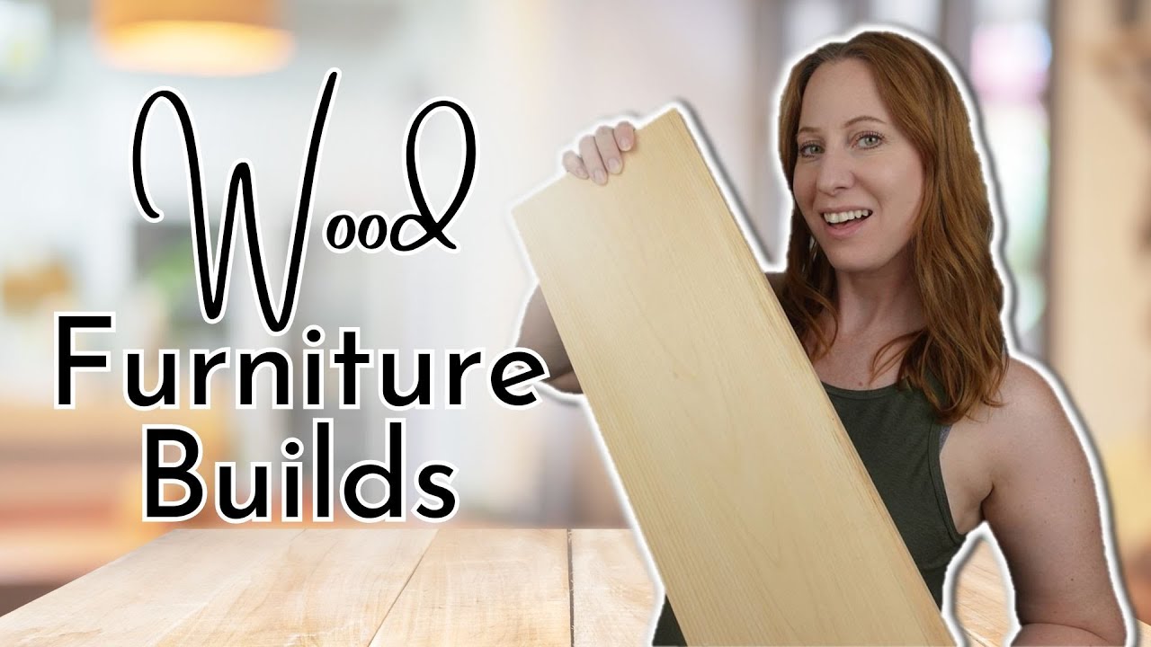 5 DIY Furniture Builds // Woodworking - YouTube