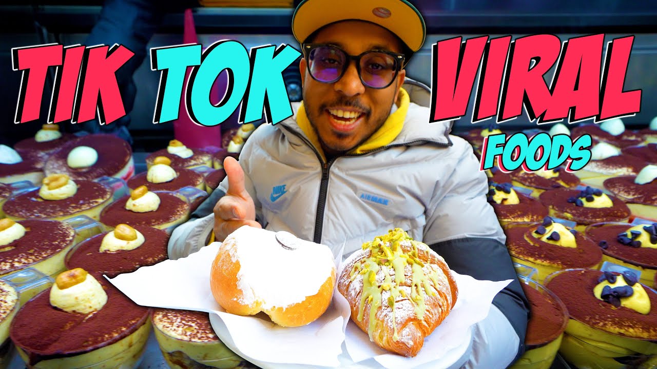 Viral Tik-Tok Street Foods in Rome, Italy - BEST FOOD IN ROME - Must ...