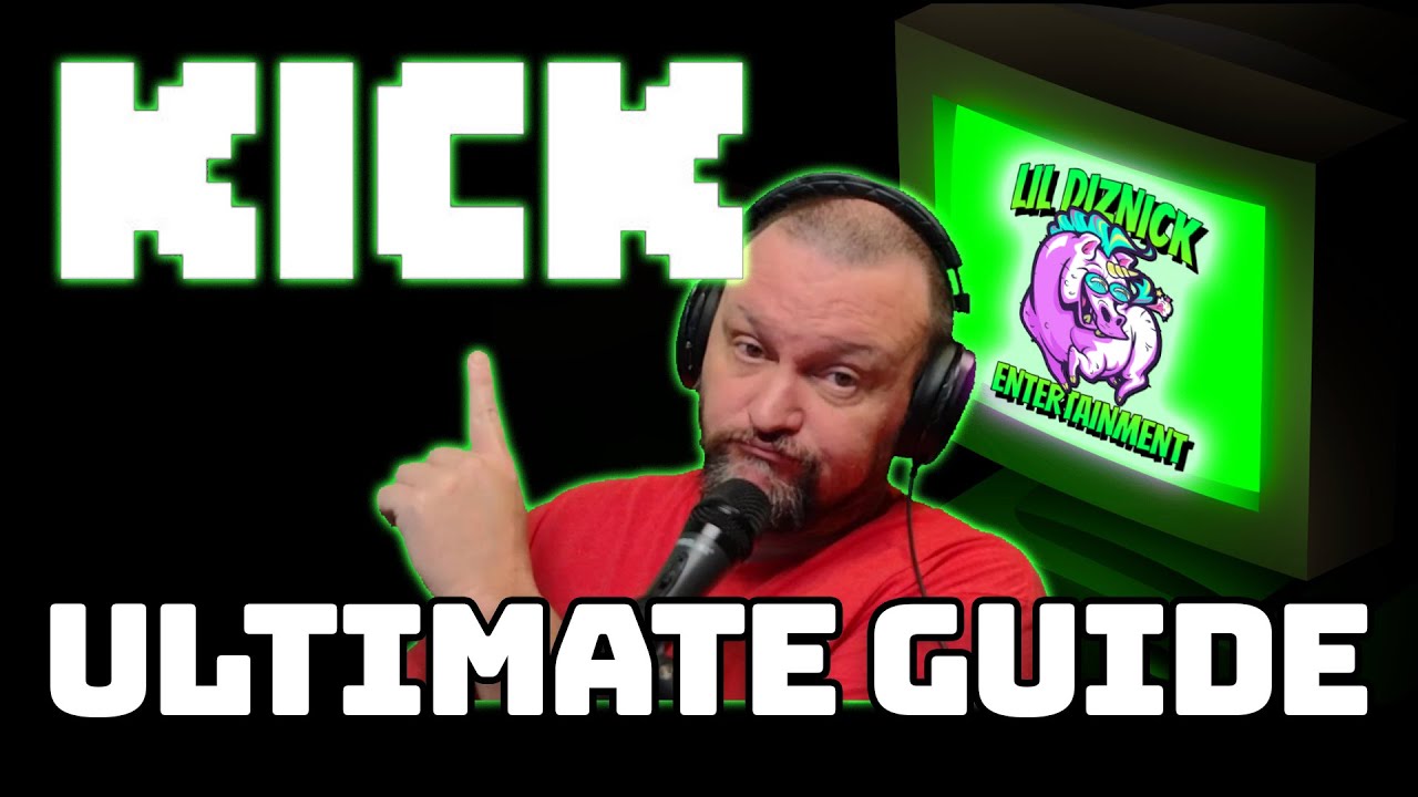 Kick Streaming Ultimate Guide! - Tutorial - YouTube