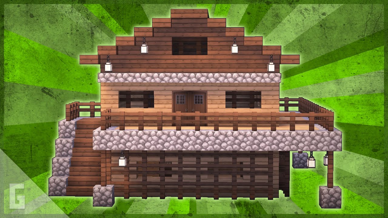 Minecraft STARTER House Tutorial - YouTube