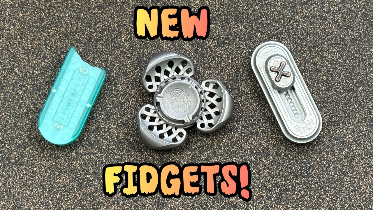 New Fidgets From Geeone! | Sliders, Spinners, and more. - YouTube