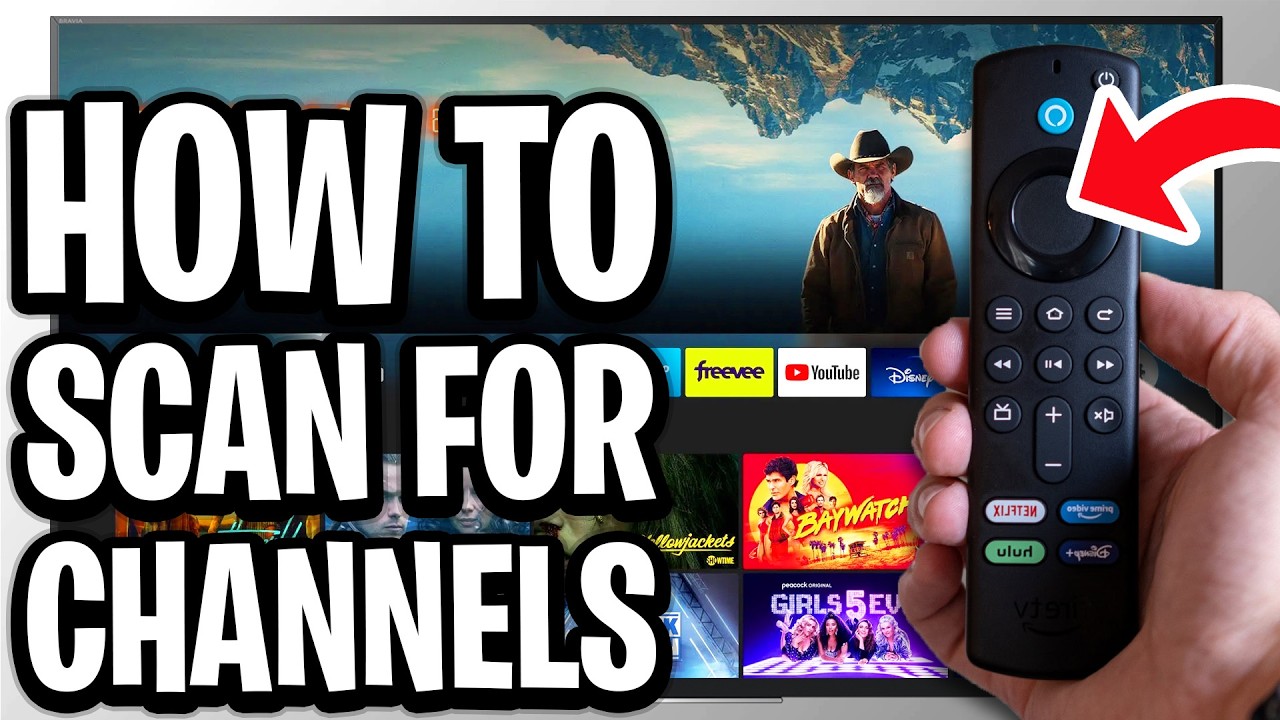 How to Scan For Channels on Amazon Fire TV - Full Guide - YouTube