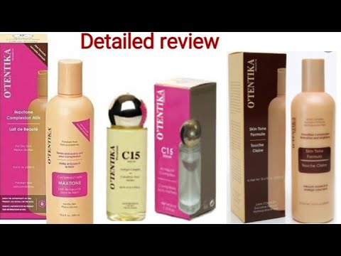 Review:O'tentika maxitone complexion body milk//How To know the ...