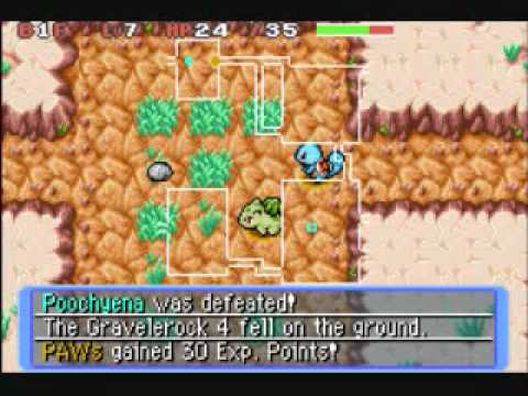 pokemon red rescue team walk through part 2.(first rescue team mission ...