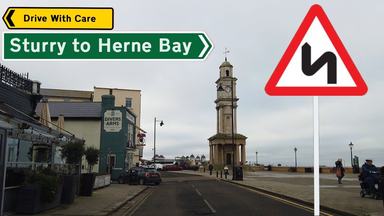 Driving Sturry To Herne Bay - YouTube
