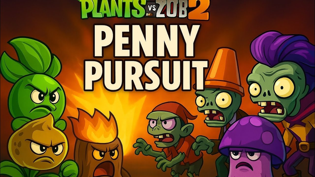 Plants vs. Zombies 2: Penny Pursuit 🌿 | New Plants vs Zombies Battle ...