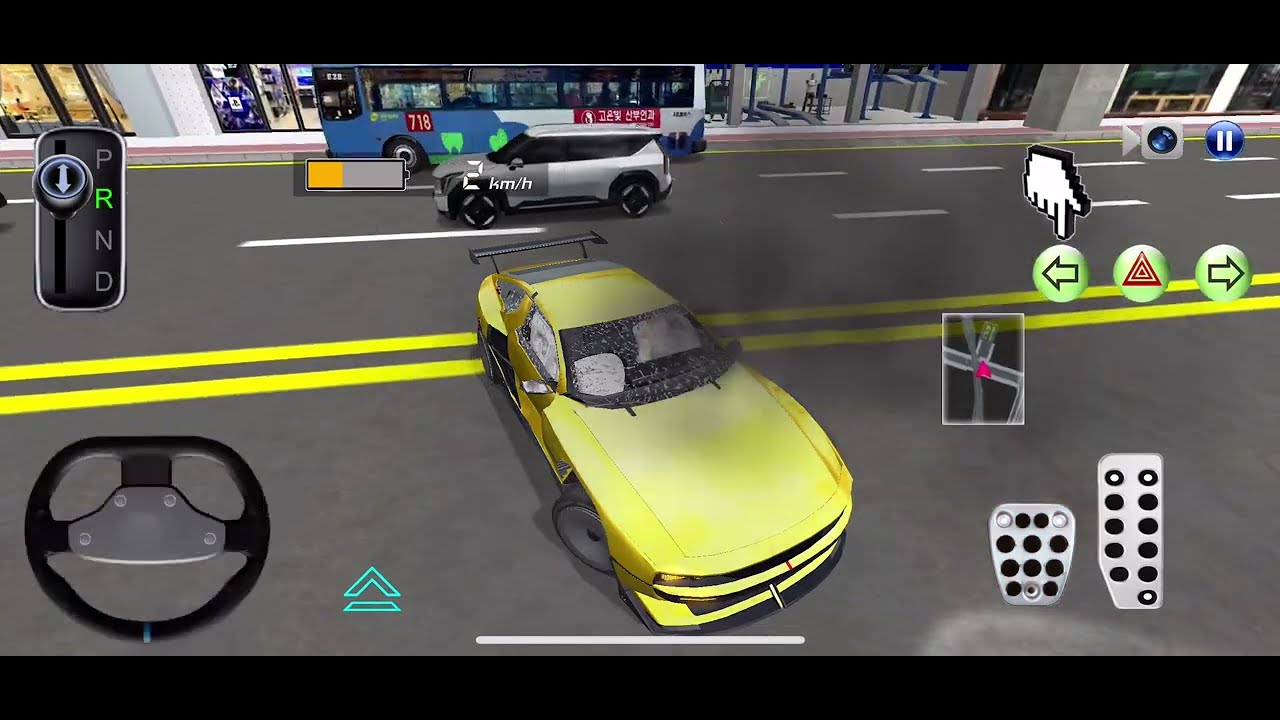 New Golden Supra Ev Car For Parking 3d Driving Class android game play ...