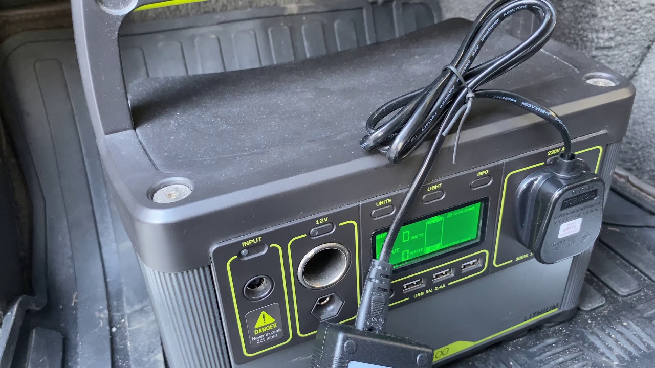 keeping car battery topped up in lockdown with a solar generator ...