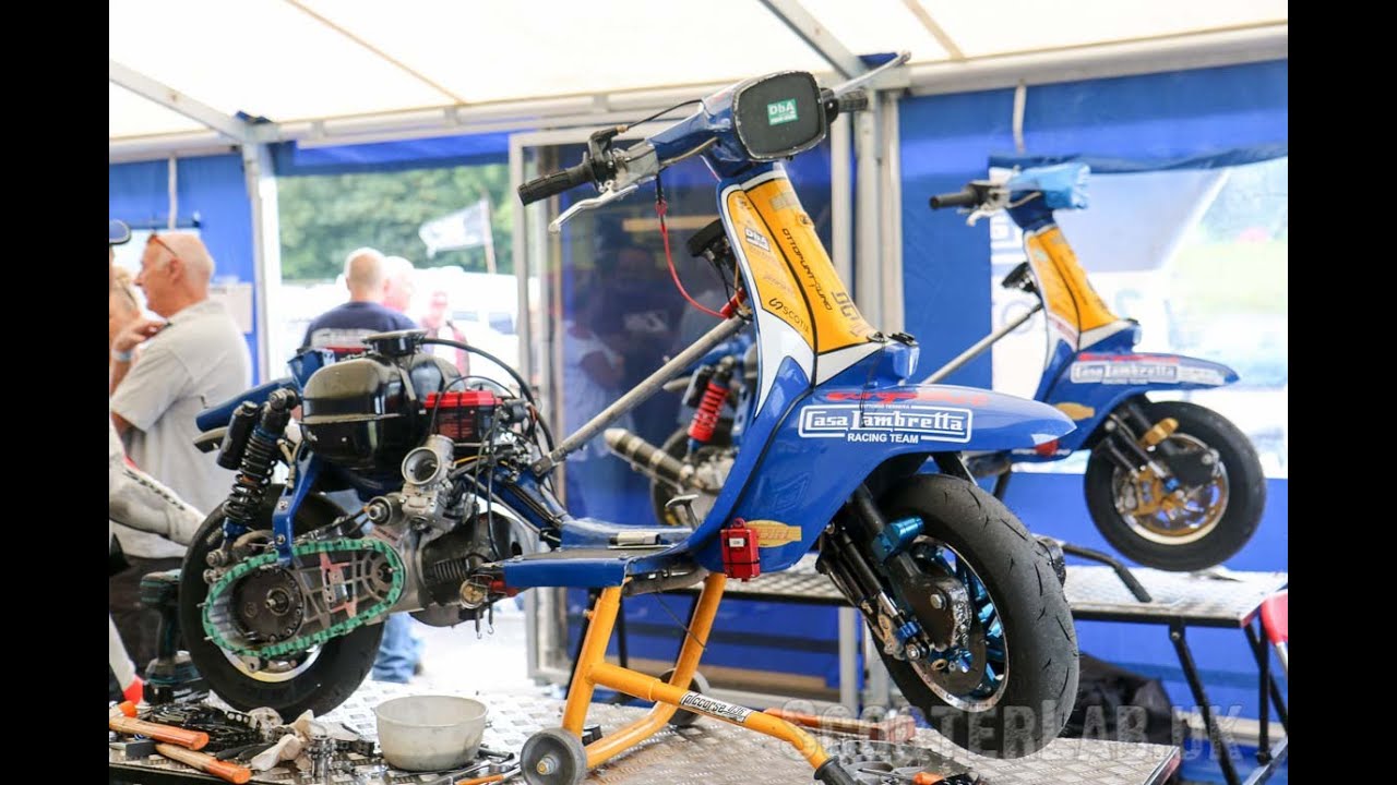SLUK | Warts & All #4 - Casa Race Lambretta Walkaround - YouTube