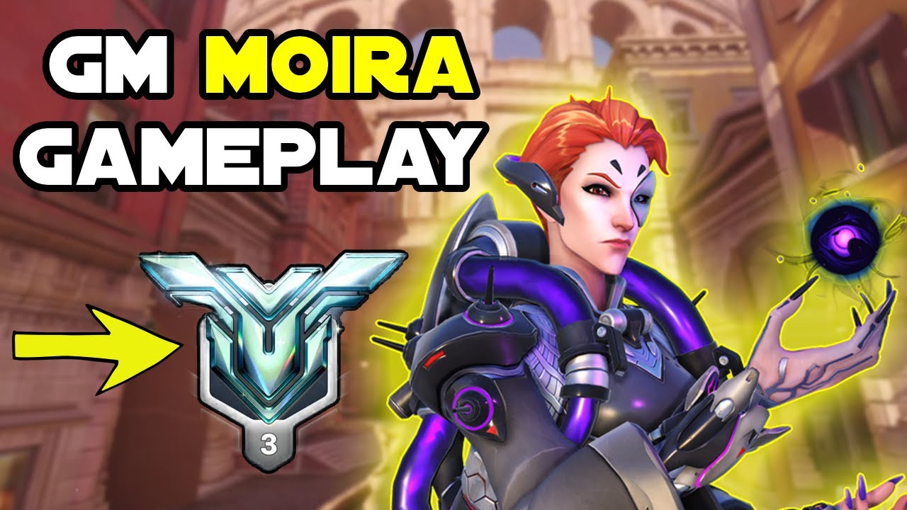 GM Moira Gameplay | GRINDING too TOP 500 | #overwatch2 #moira - YouTube