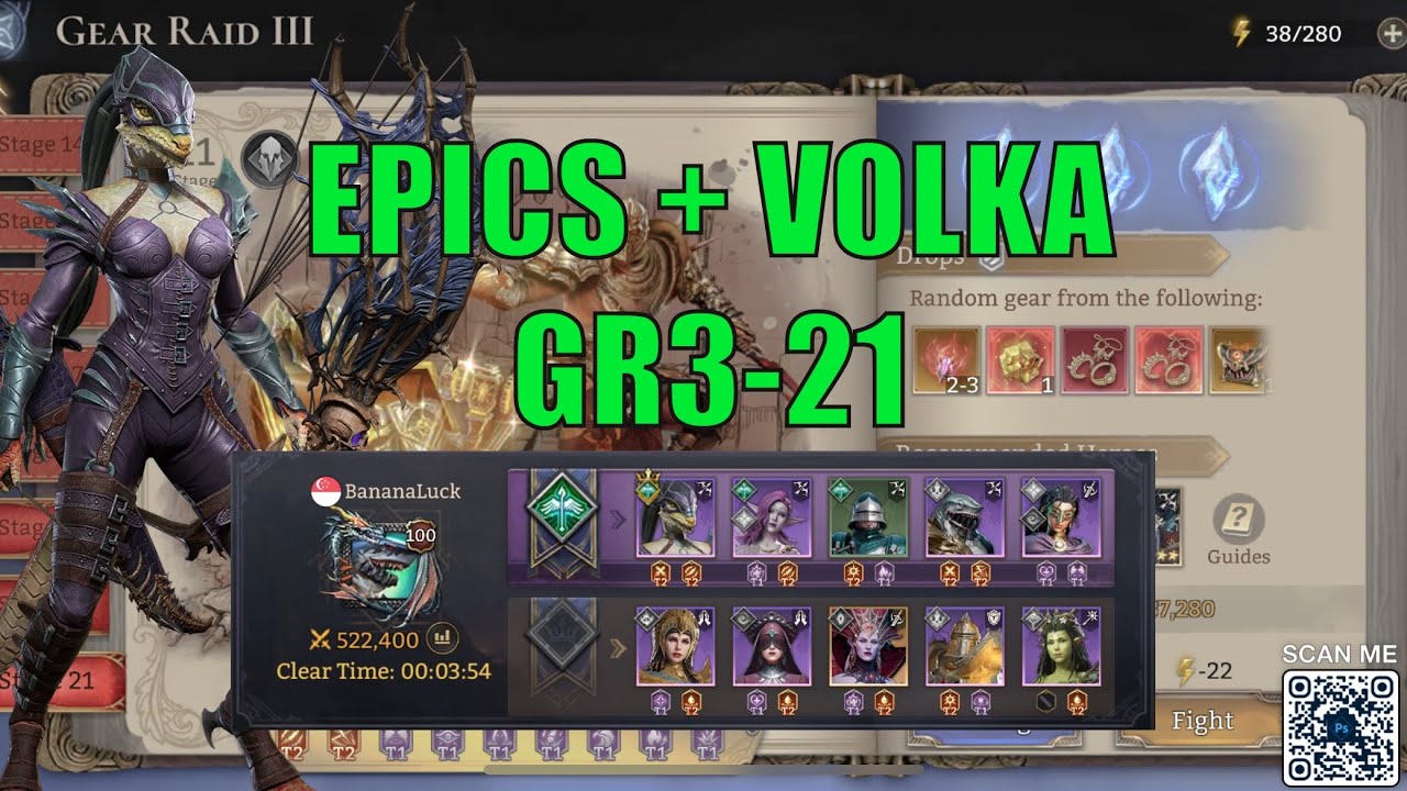 Epics + Volka A1 GR3-21 | Replacing Hatsutt with Eliza [Watcher Of ...
