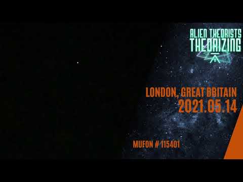 LONDON RESIDENT CASTCHES PULSATING ORB UFO OVER GREAT BRITAIN | ALIEN THEORISTS THEORIZING