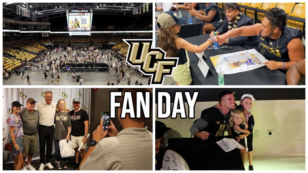 UCF Football: Sights & Sounds from 2023 Fan Fest ⚔️🏈 - YouTube