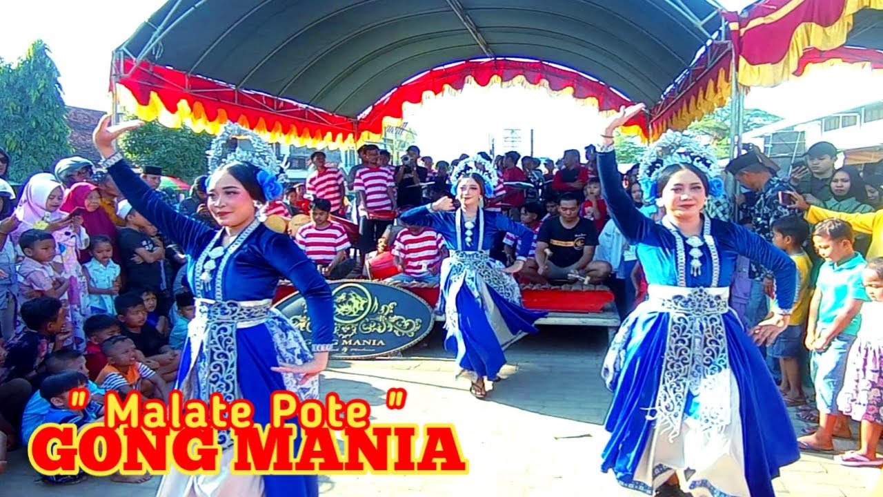 GONG MANIA || MALATE POTE SHOW DI KECAMATAN GANDING - YouTube
