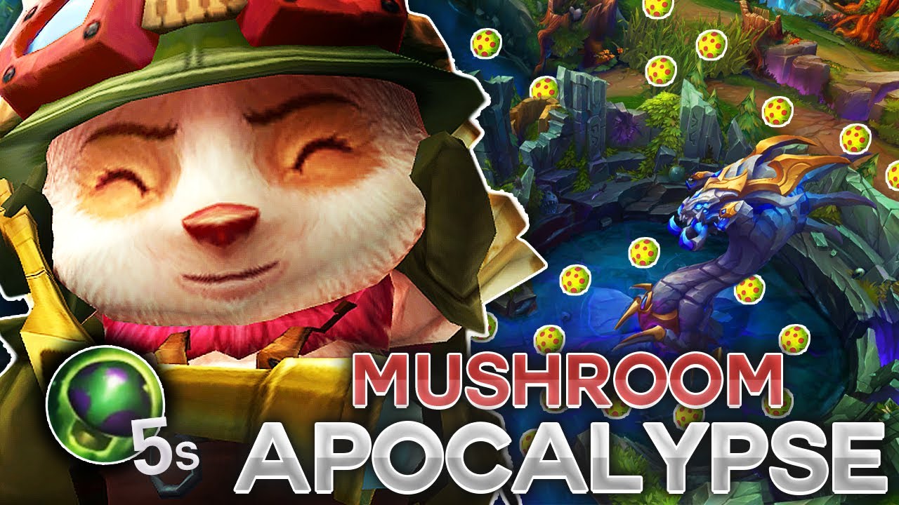 TEEMO URF = MUSHROOM APOCALYPSE - YouTube