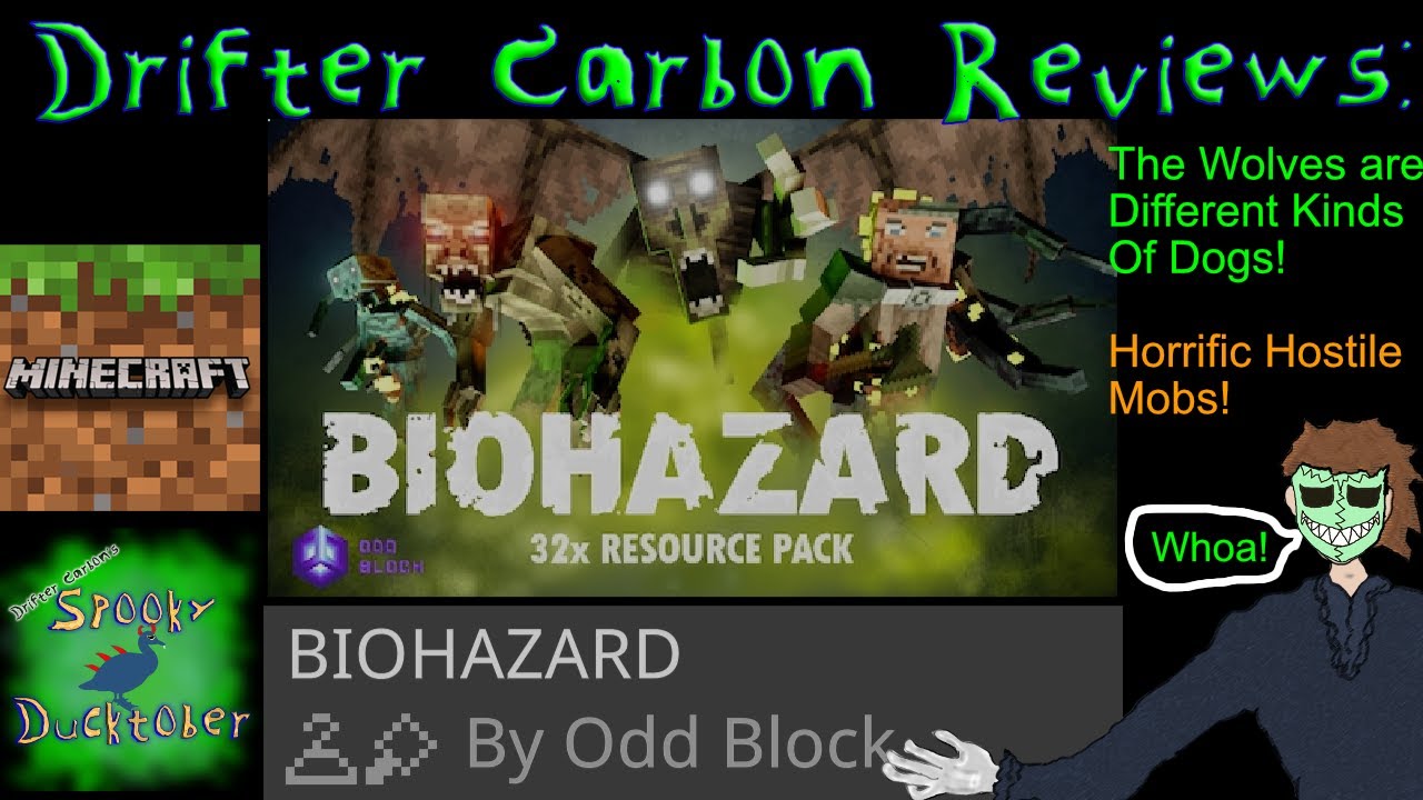 "BIOHAZARD" - Minecraft Texture Pack Review - Spooky Ducktober 2025 ...