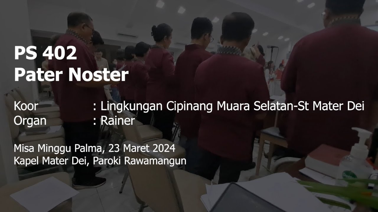 PS 402 Pater Noster - YouTube