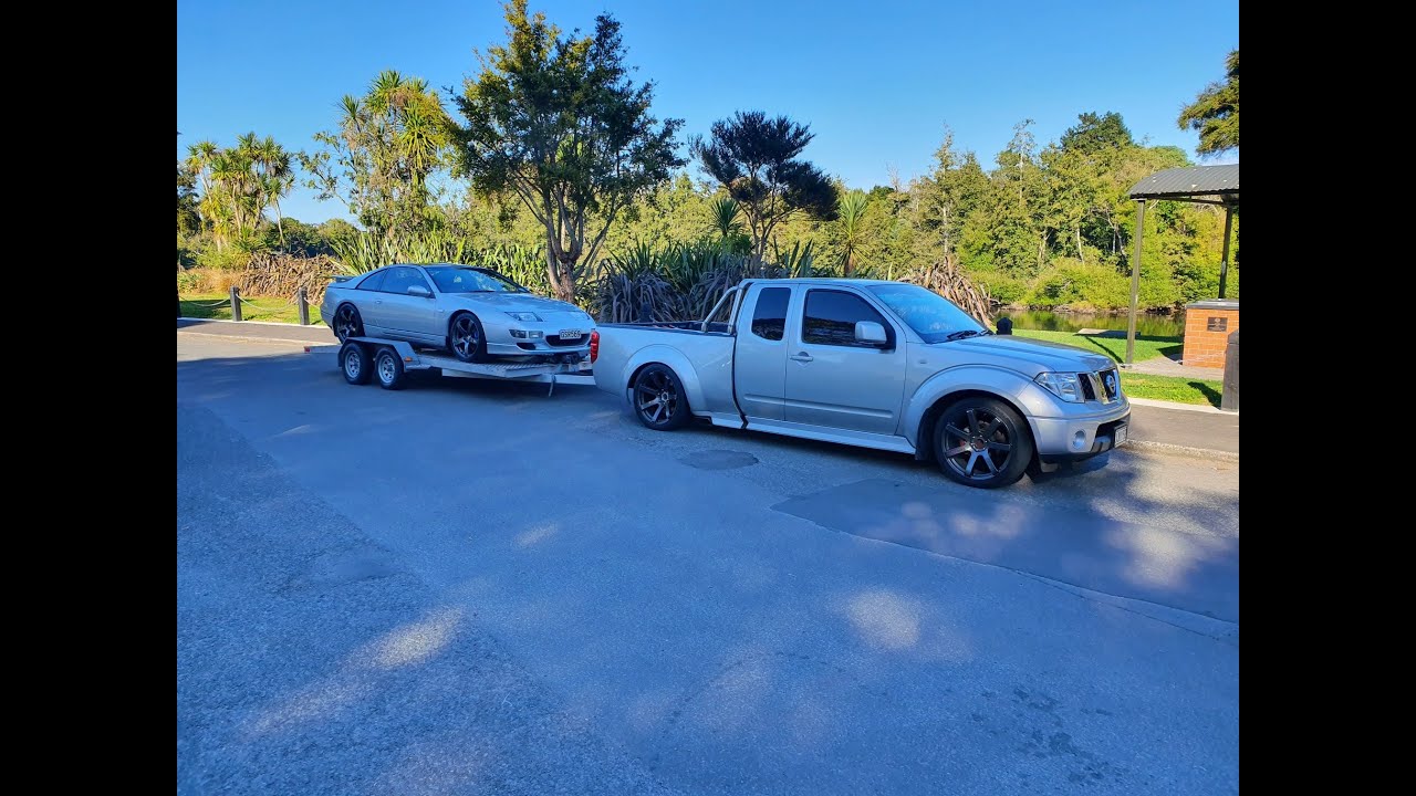 97 300ZX comes out of the shed, more tweaks on the March - YouTube