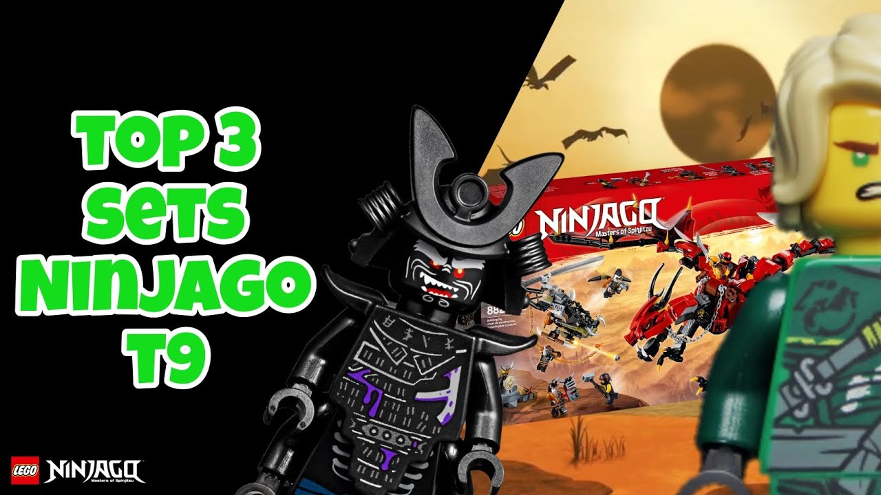 TOP 3 sets LEGO Ninjago (Temporada 9) - YouTube
