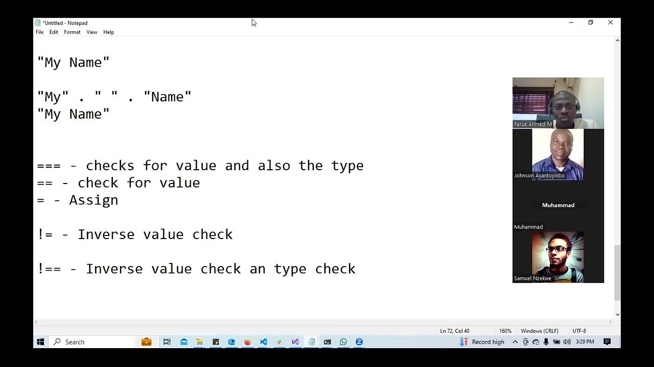 Series 1 Basic JavaScript Part 3 - YouTube