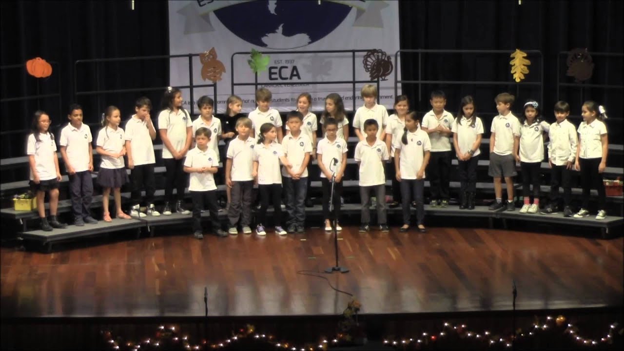 ECA Holiday Harvest Show 2015 - YouTube