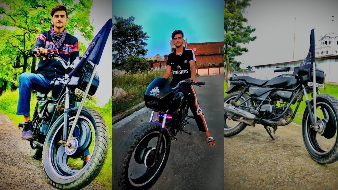 My modified splendor clips s alloy wheels 🔥 status video ️ splendor ...