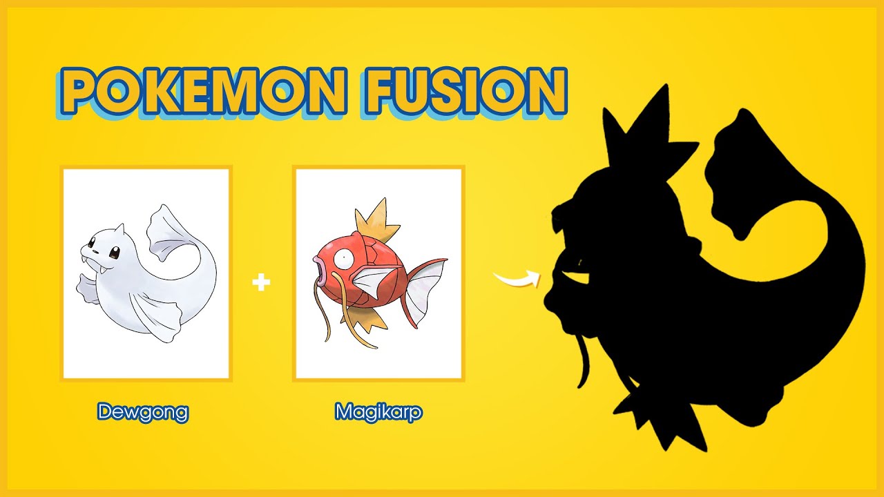 Pokemon Fusion | Dewgong + Magikarp | pokemon infinite fusion - YouTube