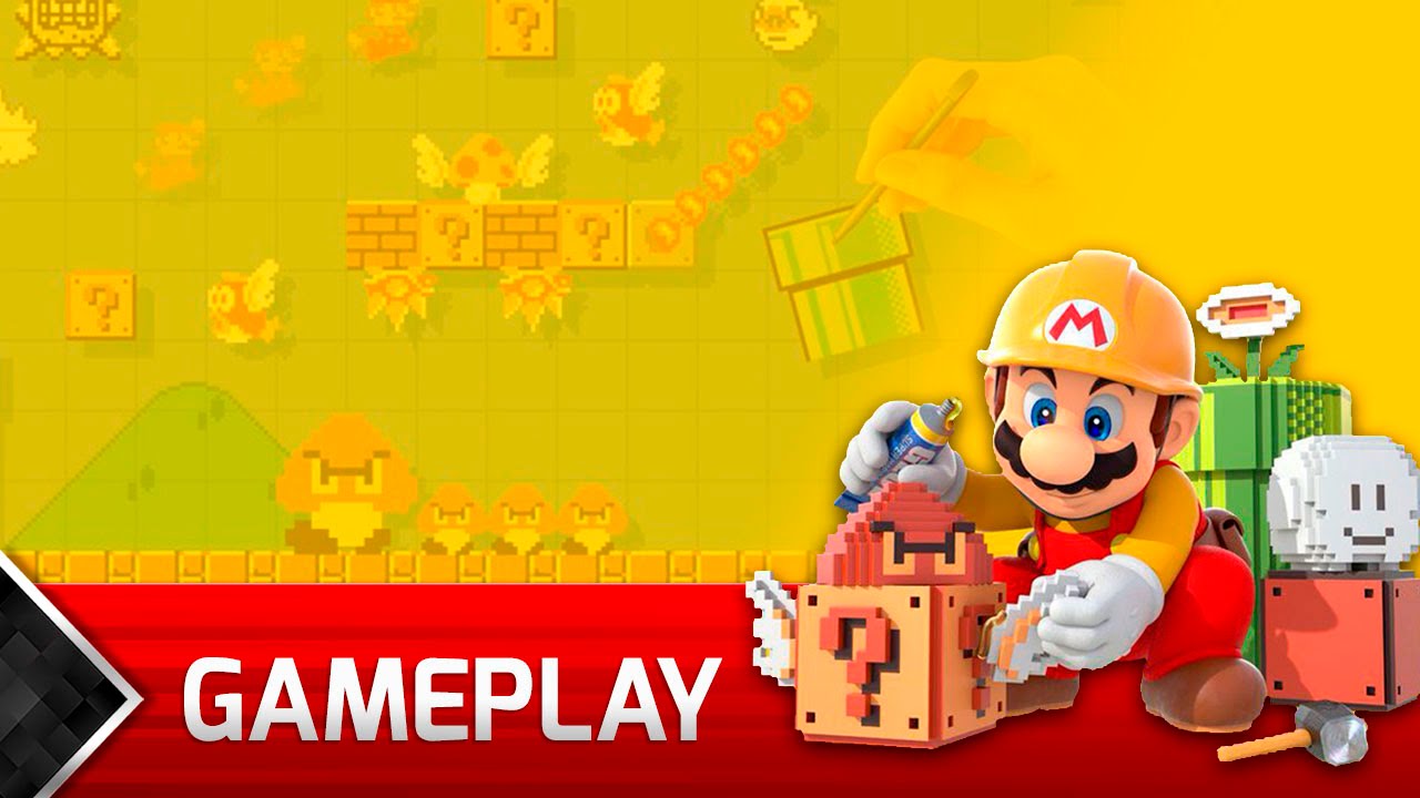 Super Mario Maker Gameplay - YouTube