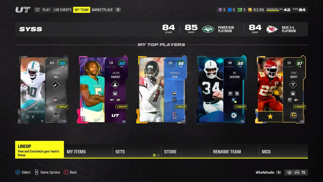 Sunday Night Football Madden 24 MUT - YouTube
