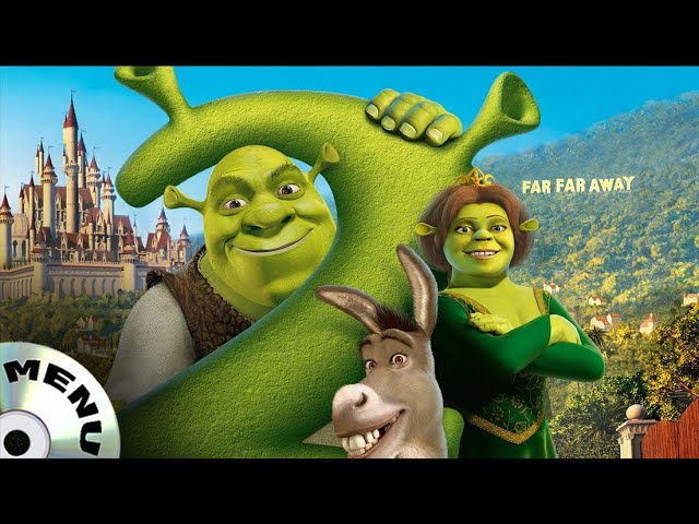 Menu Du Dvd De Shrek 2 Shrek 1 4 + De Gelaarsde Kat (DVD) (Dvd),