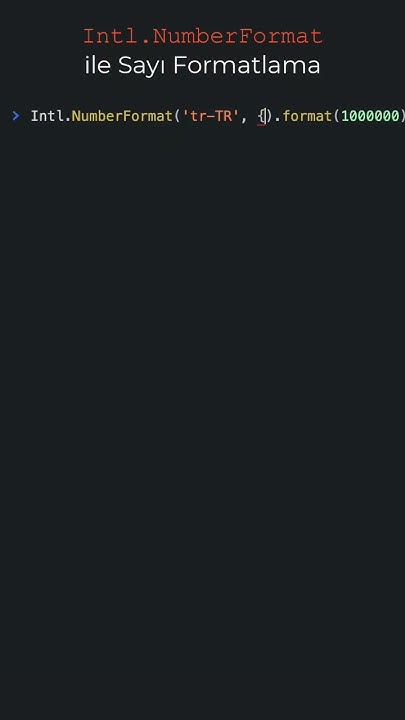 JavaScript Intl.NumberFormat() #shorts - YouTube