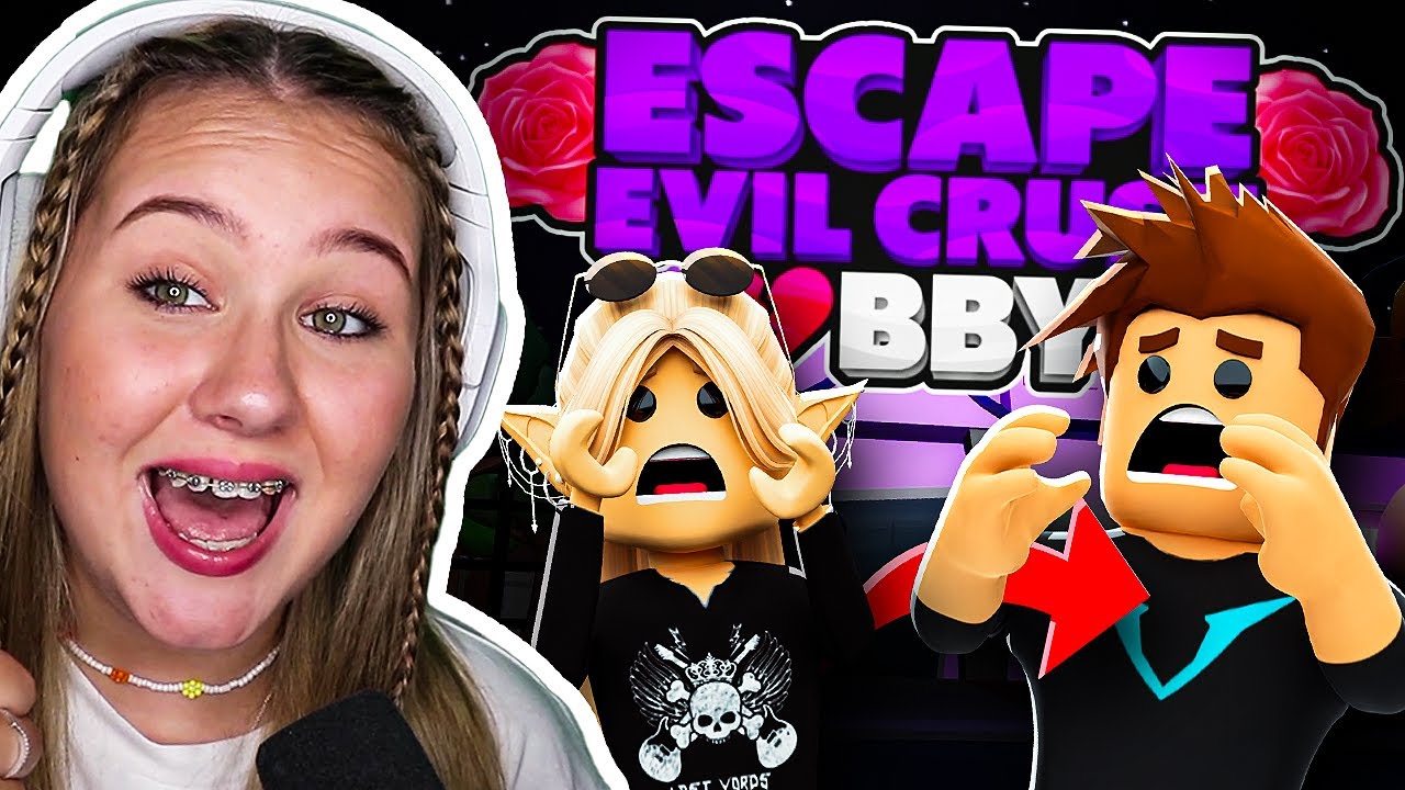 Can I Escape Evil Crush As A Cute Boy!? Roblox - YouTube